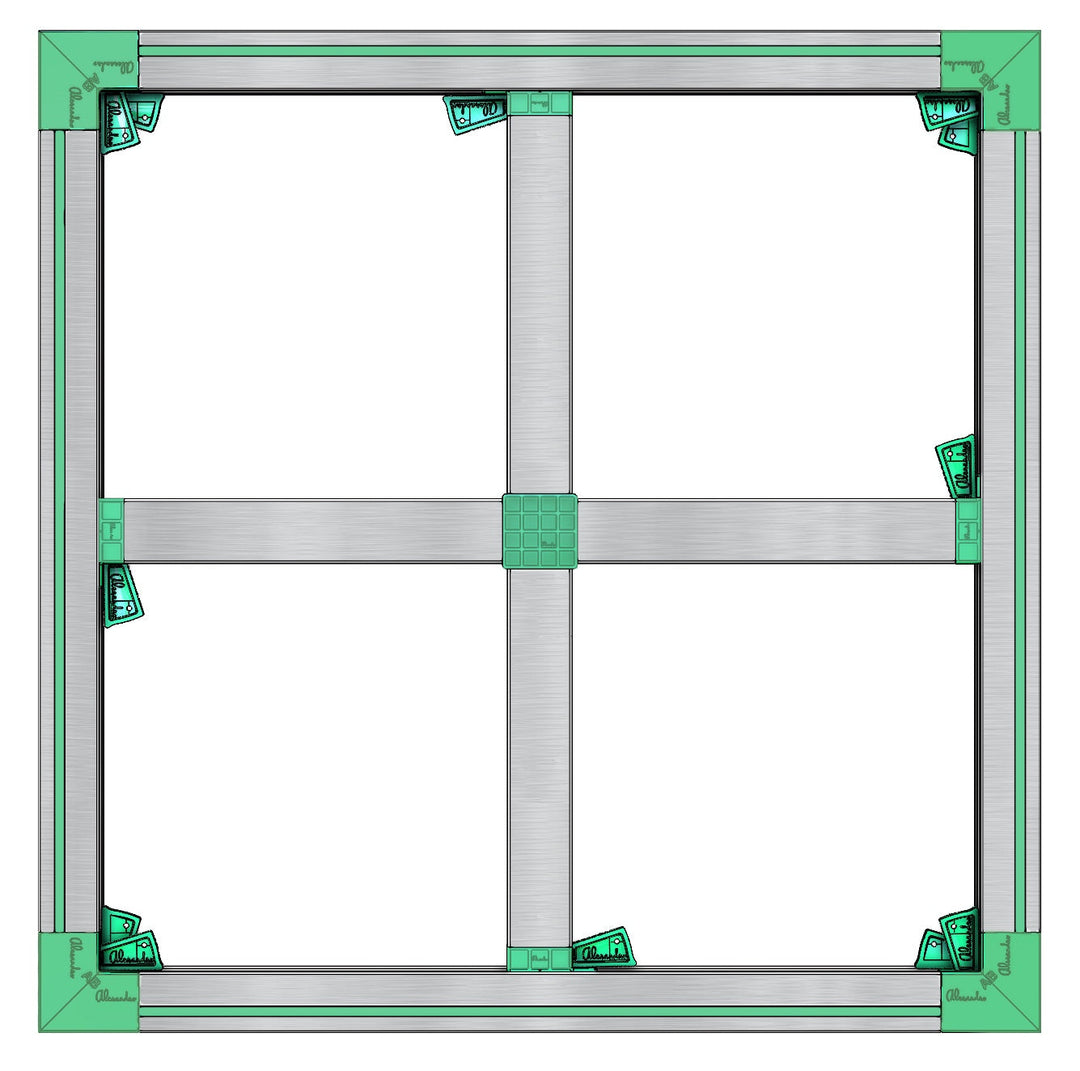 Build an Aluminium Stretcher – Build a Canvas Perth